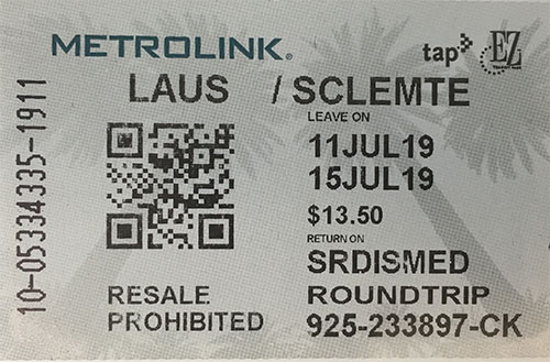 Train Ticket Types | Metrolink